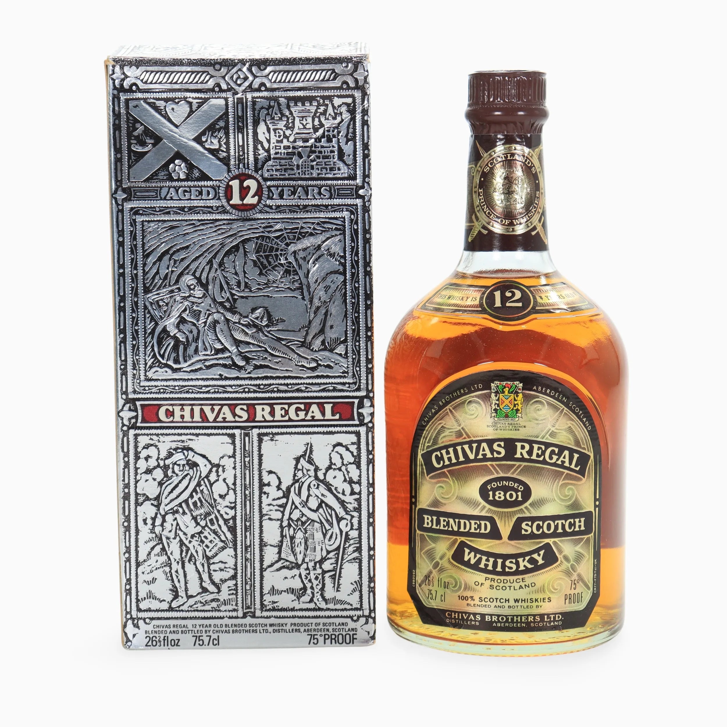 Chivas Regal Aged 12 Years 1970s Edition - USA Edition, 75cl – Dram ...